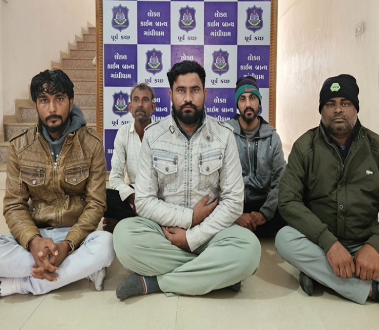Five bootleggers detaind under PASA in East Kutch Sent to various jail ...